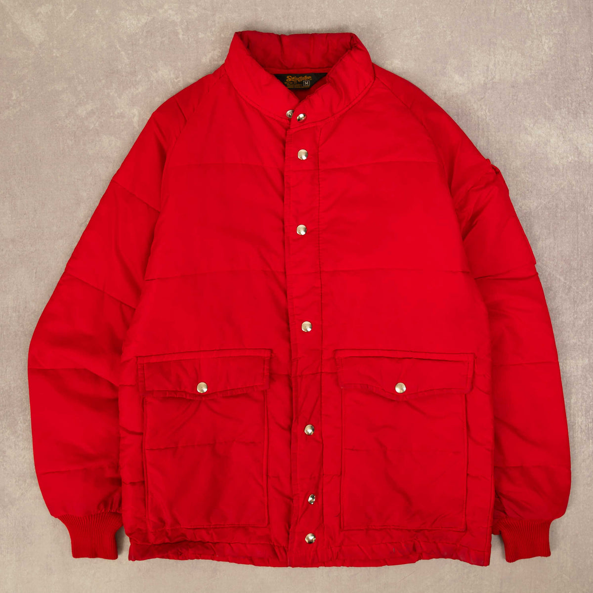 MEN'S VINTAGE 1980S FULL ZIP PUFFER JACKET - MEDIUM – North Workshop