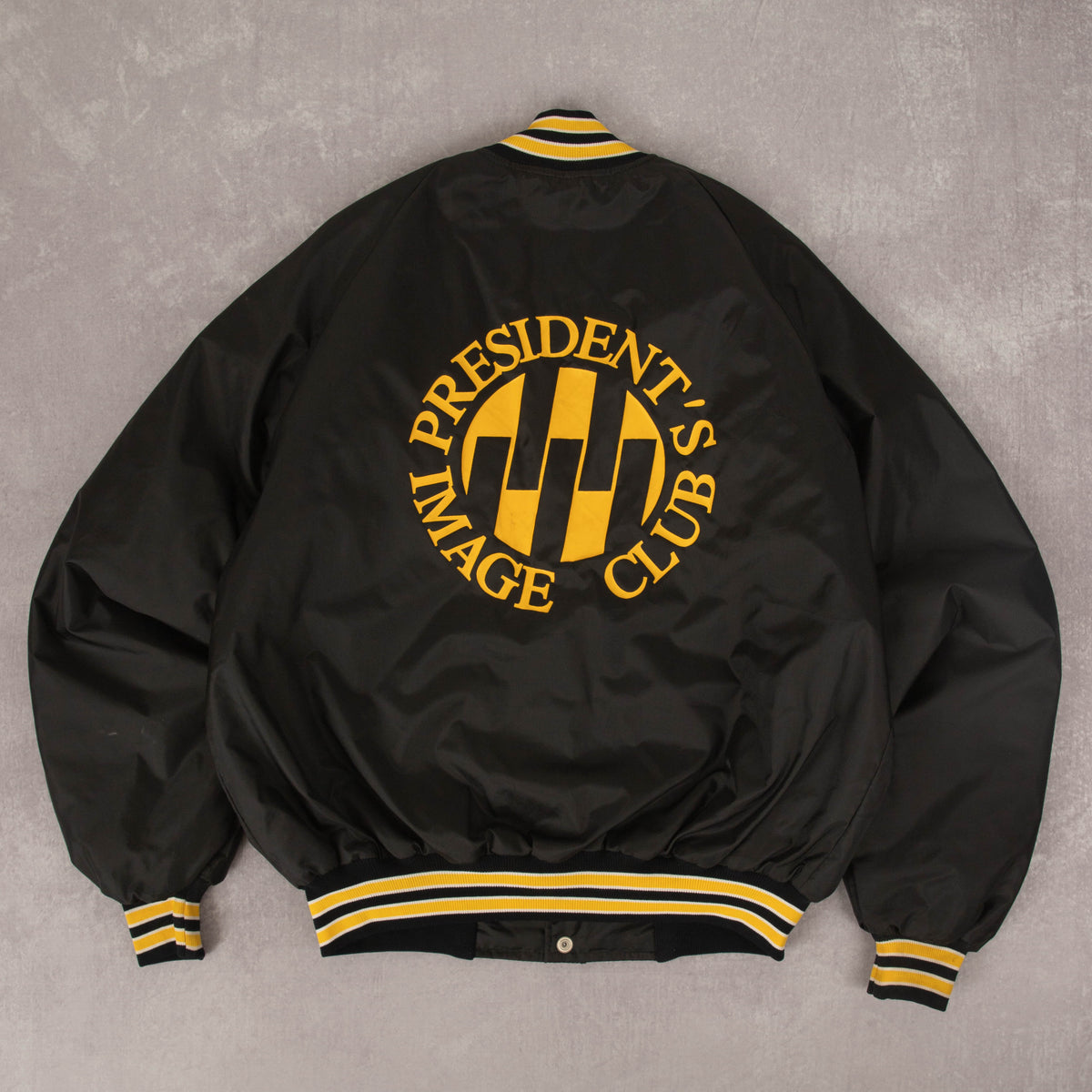 MEN'S VINTAGE 1990S PRESIDENT'S IMAGE CLUB VARSITY JACKET - X-LARGE ...
