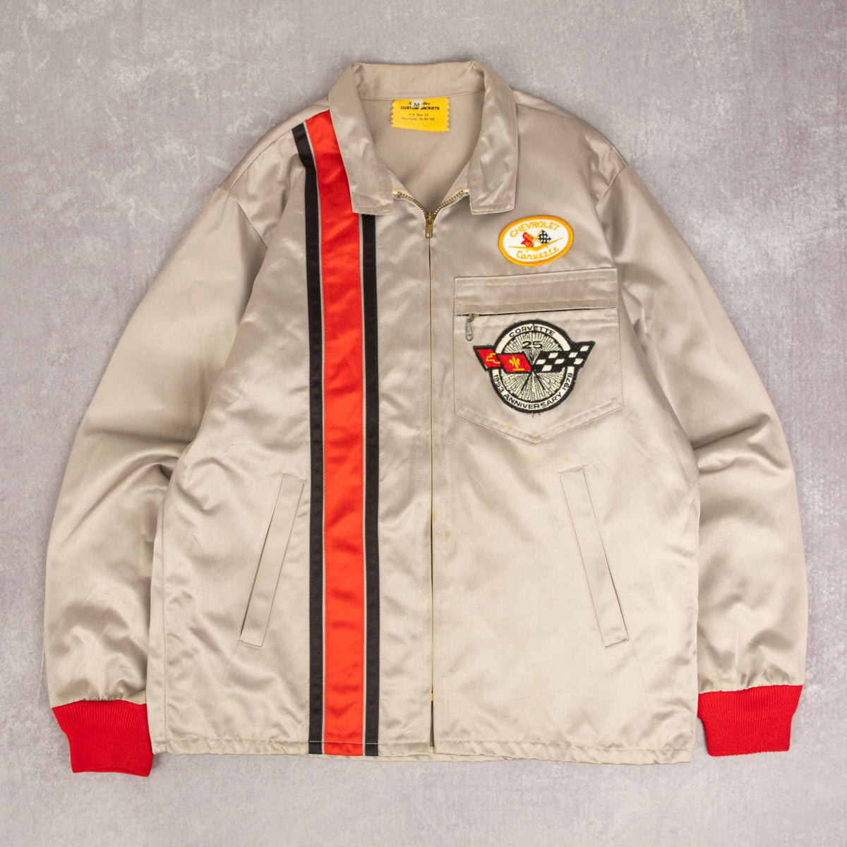 MEN'S VINTAGE 1978 CORVETTE RACING JACKET - MEDIUM – North Workshop