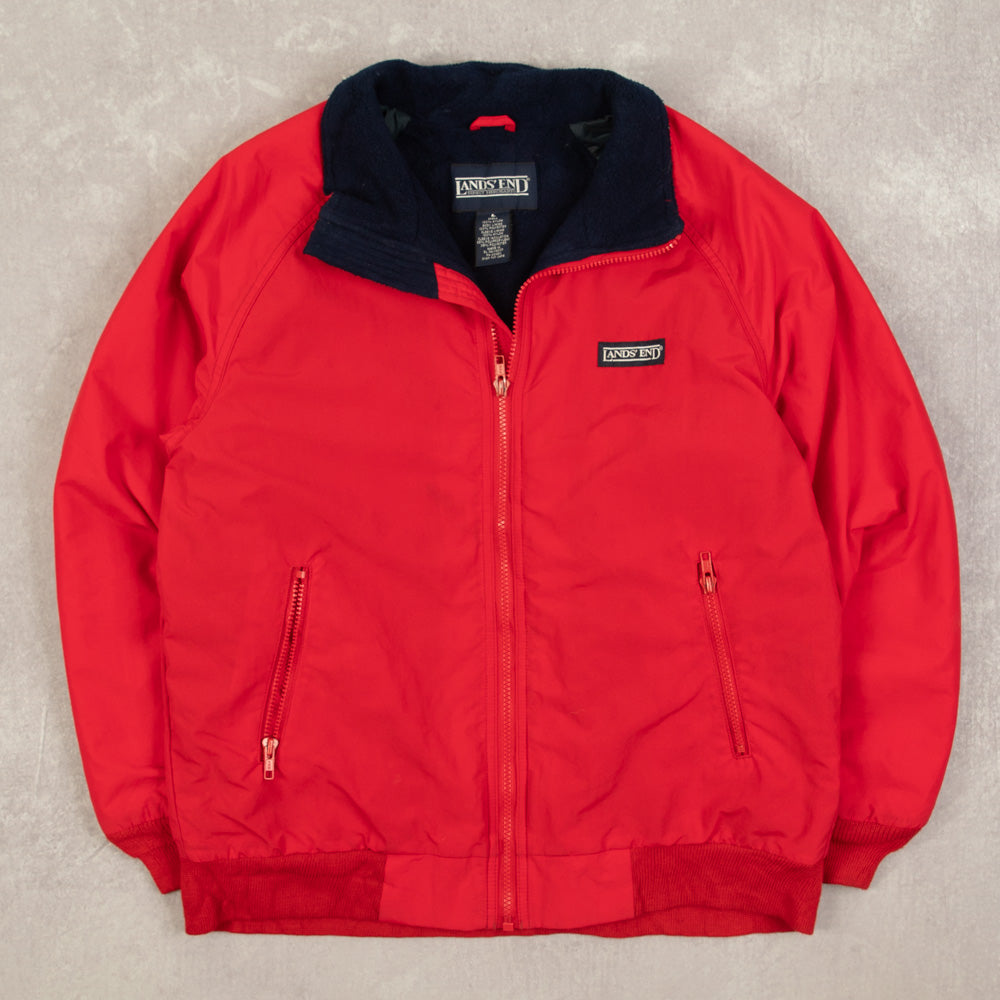 MEN'S VINTAGE 1990S FLEECE LINED BOMBER JACKET - LARGE – North Workshop