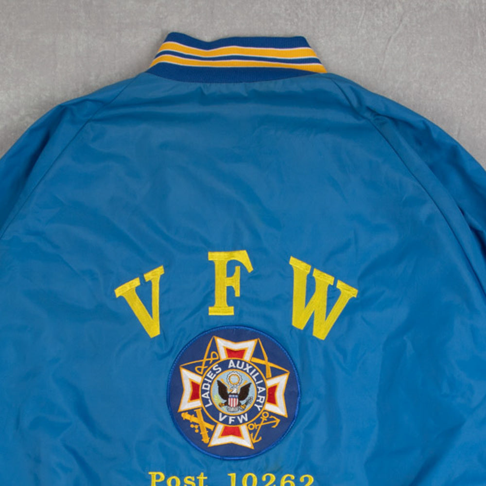 WOMEN'S VINTAGE 1990S LADIES AUXILIARY VFW JACKET - LARGE – North Workshop