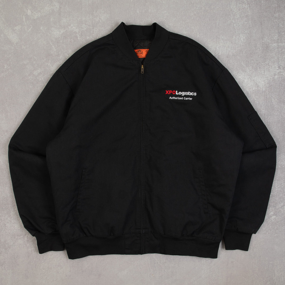 MEN'S VINTAGE RED KAP XPO WORKWEAR BOMBER JACKET - X-LARGE – North Workshop